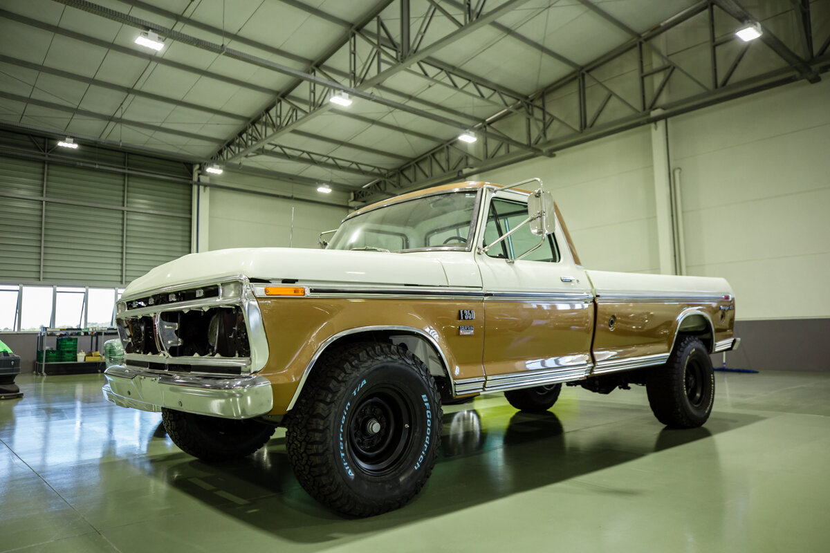 FORD F350 RANGER XLT SUPER CAMPER SPECIAL 1974 - Prathauto Restaurações